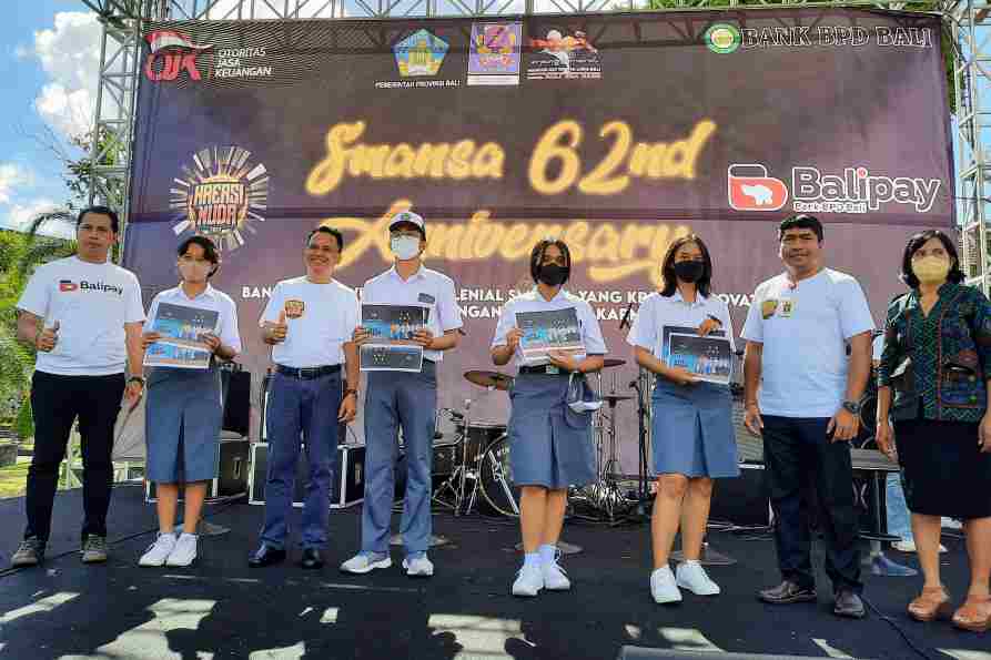 Bank BPD Bali Literasi Gerakan Nontunai, 1.500 Siswa SMAN 1 Denpasar ...