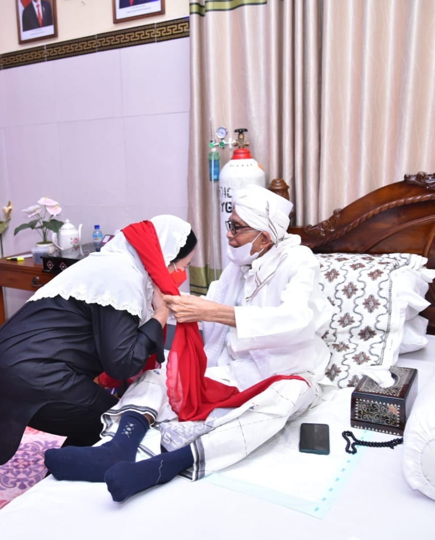 Puan Rawat Silaturahmi Keluarga ke Ulama NU, Gubernur Zulkieflimansyah ...