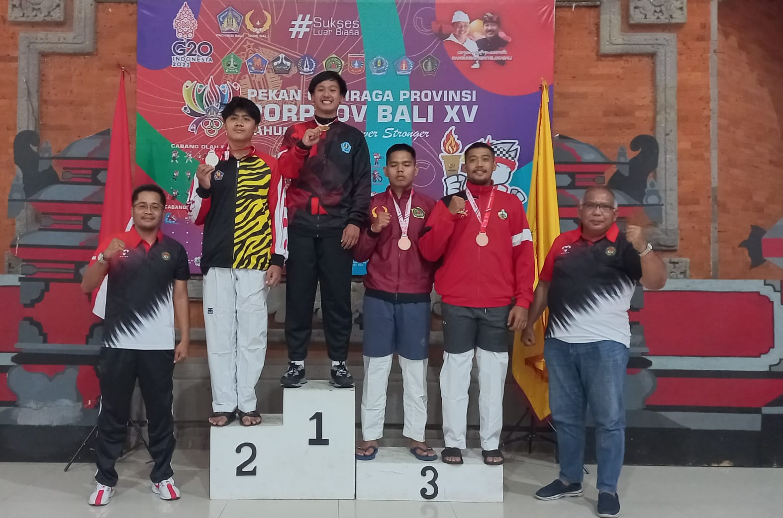 Denpasar Gondol 2 Emas Taekwondo Porprov Bali 2022 - Pos Merdeka